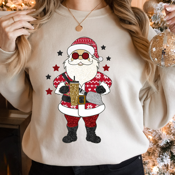 Boujee Santa Sweater – dashofglittercom
